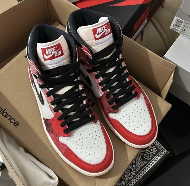 Air Jordan 1 High Spider-Verse' First Look - JustFreshKicks