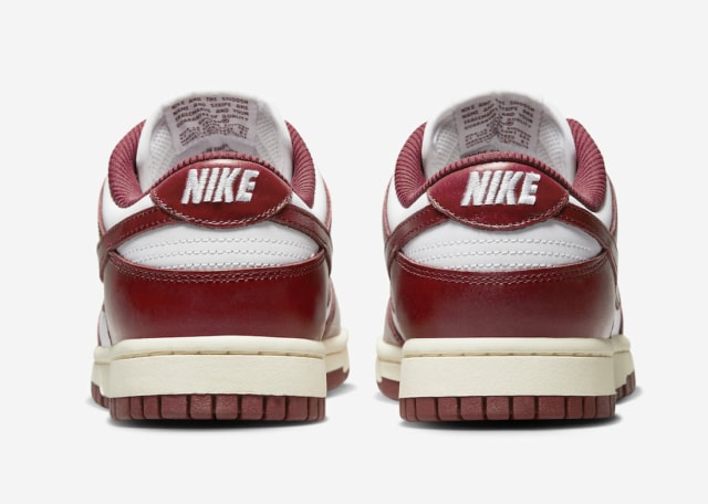 Nike Dunk Low Vintage Team Red Details · JustFreshKicks