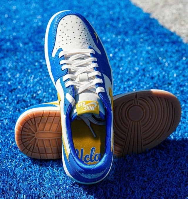 UCLA Football Reveals a PE Air Jordan 1 Low | JustFreshKicks