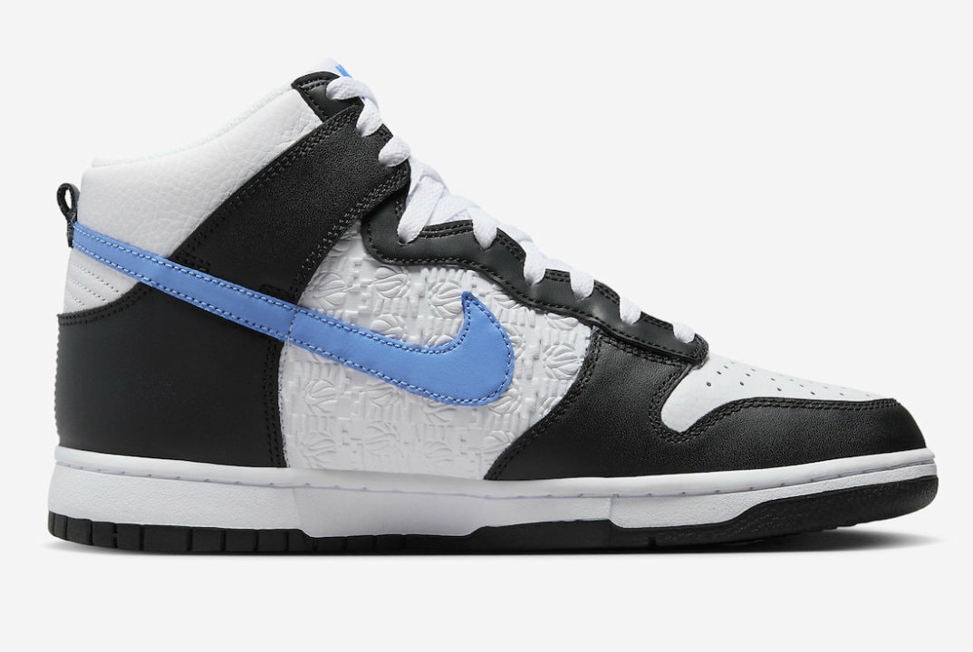 Nike Dunk High EMB Universtiy Blue Details | JustFreshKicks