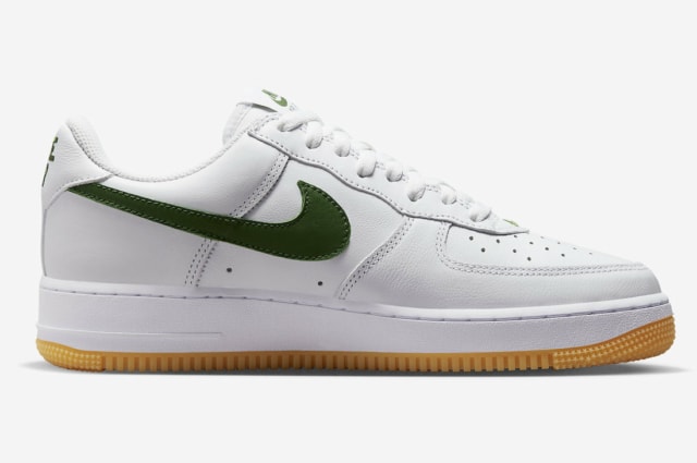 Nike Air Force 1 Low Forest Green Details | JustFreshKicks