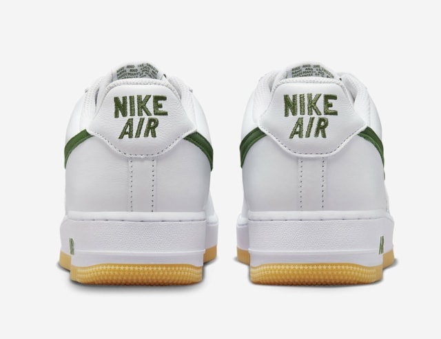 Nike Air Force 1 Low Forest Green Details | JustFreshKicks