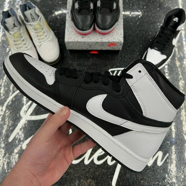 Air Jordan 1 High OG "Reverse Panda" February 24, 2024 | JustFreshKicks