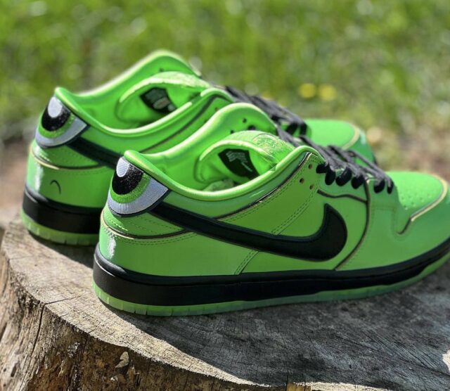 Powerpuff Girls Nike SB Dunk Low "Buttercup" FZ8319-300 · JustFreshKicks