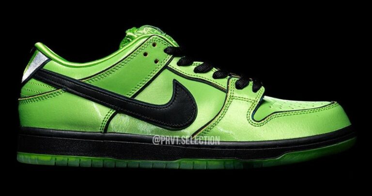 Powerpuff Girls Nike SB Dunk Low "Buttercup" FZ8319-300 | JustFreshKicks