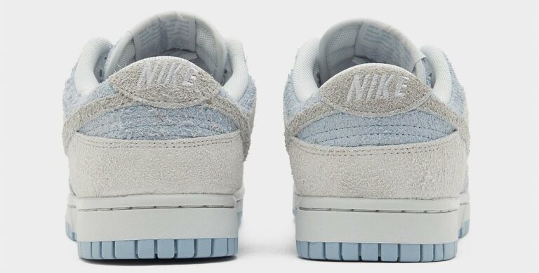 Nike Dunk Low Hairy Suede "Grey/Blue" Releasing Soon | JustFreshKicks
