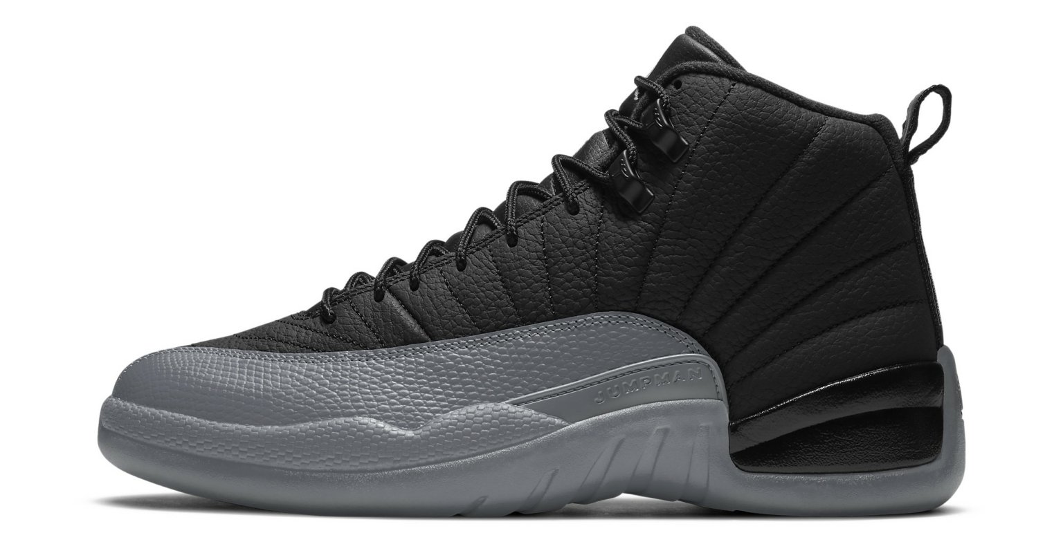 The Air Jordan 12 "Black/Wolf Grey" is Now Available · JustFreshKicks