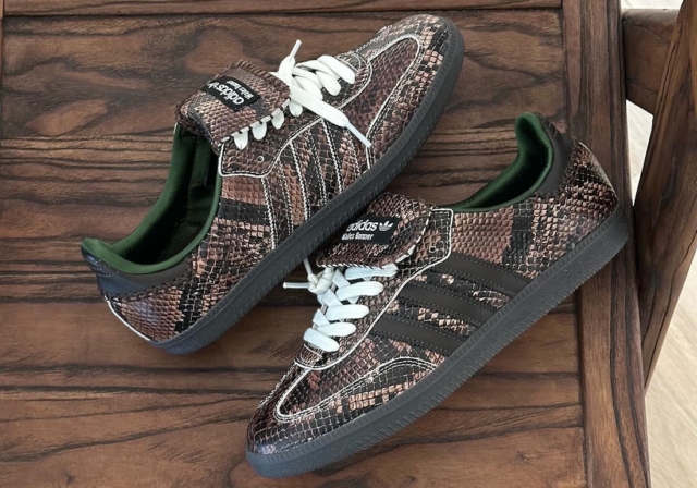 Wales Bonner adidas Samba Snakeskin - JustFreshKicks
