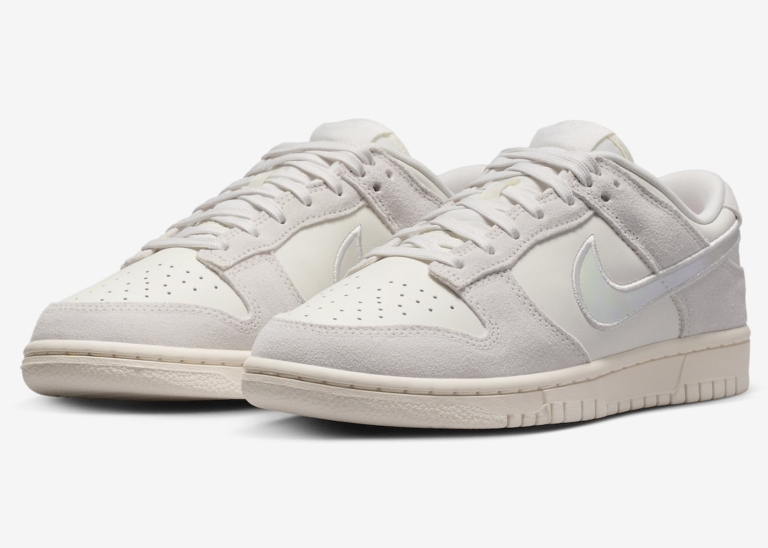 Nike Dunk Low "Iridescent Swoosh" Release Info - JustFreshKicks