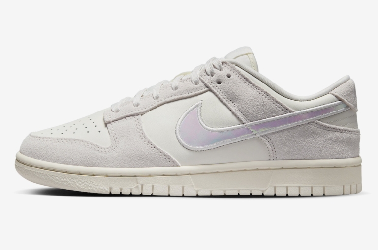 Nike Dunk Low "Iridescent Swoosh" Release Info - JustFreshKicks