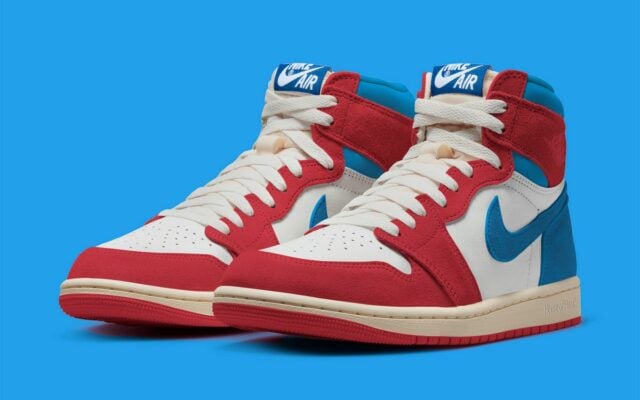 Air Jordan 1 High OG "Red/Powder Blue" Releasing Spring 2025 ...