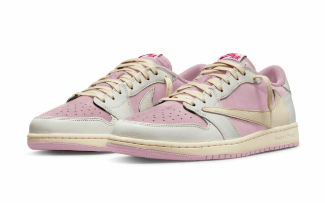 Travis Scott Air Jordan 1 Low OG 'Sail/Pink' Releasing Spring 2025 ...