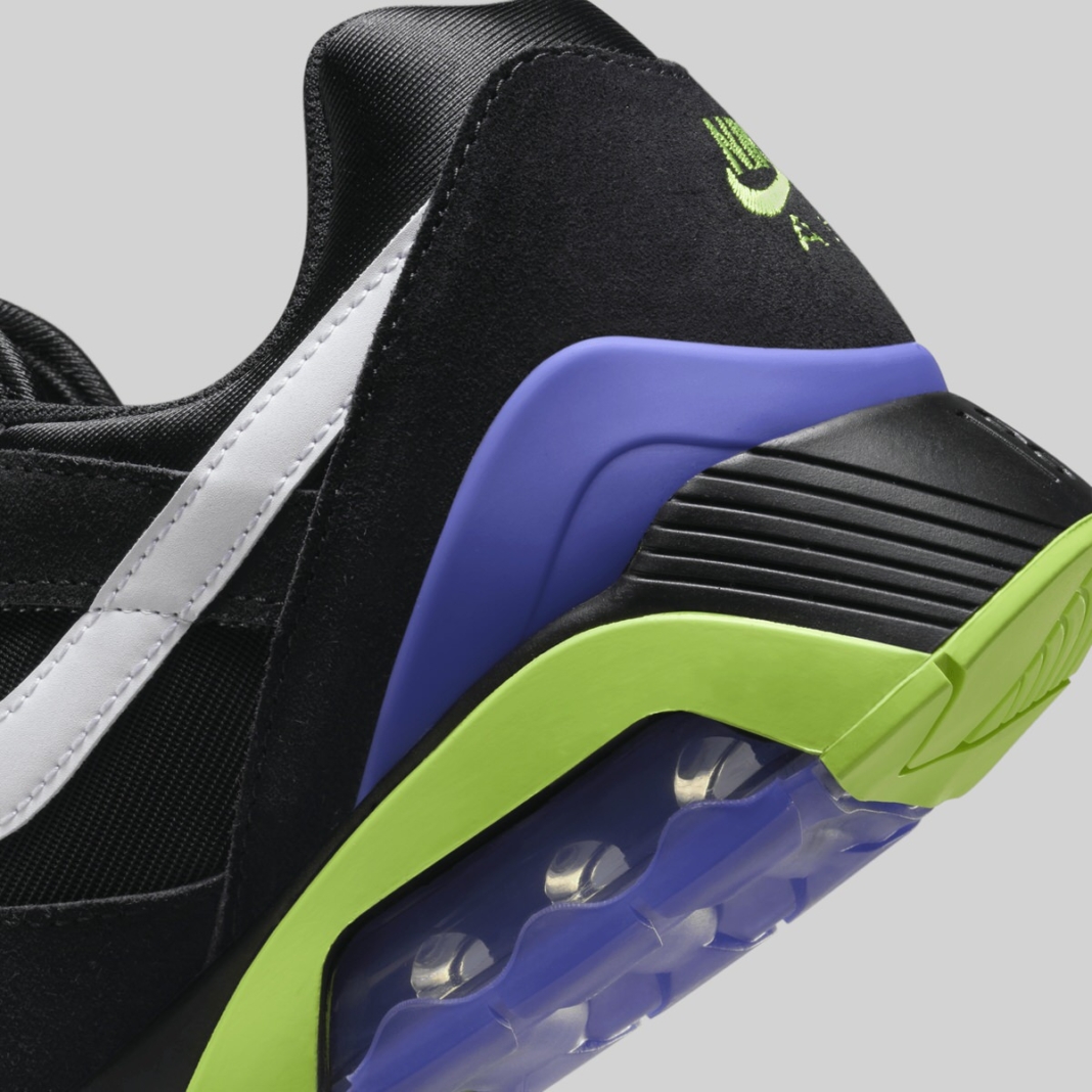 Nike's Air 180 Returns With a Black & Action Green Style | JustFreshKicks