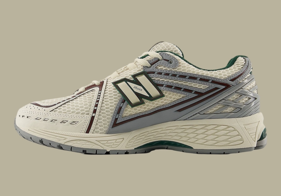 New Balance's 1906R Gets a Cream & Green Style · JustFreshKicks