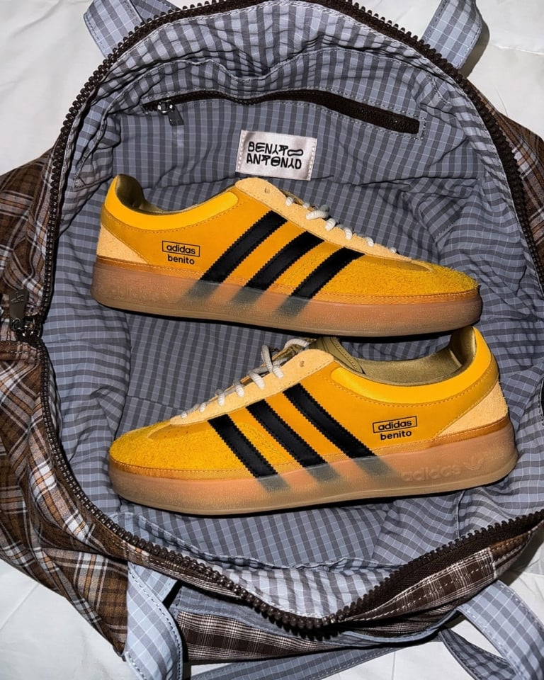 Bad Bunny x adidas Gazelle "Solar Gold" - JustFreshKicks