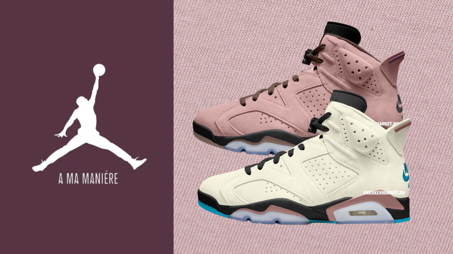 A Ma Maniere x Air Jordan 6 Pack First Look - JustFreshKicks