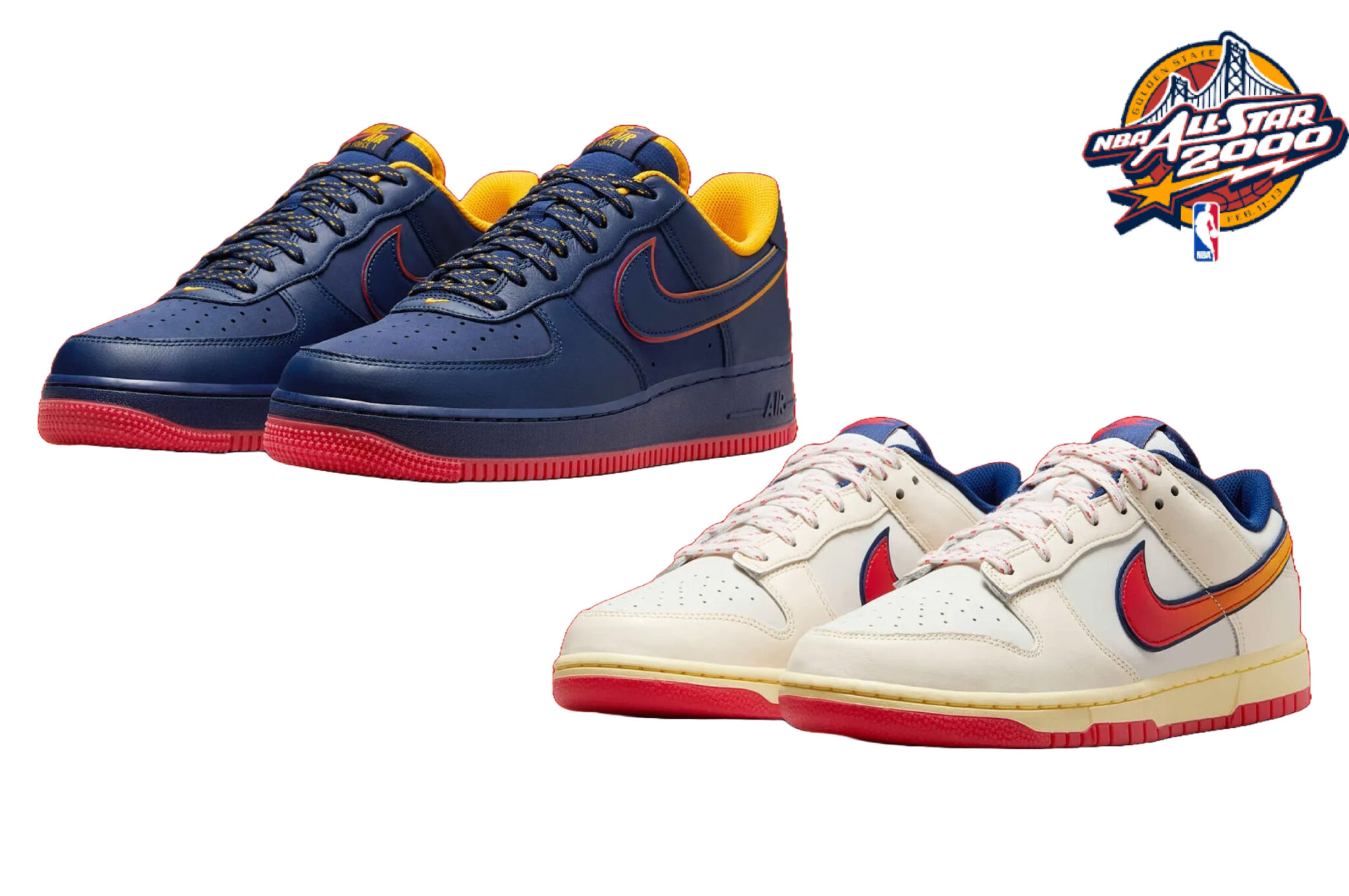 Nike's Dunk And Air Force Pack Nods to the 2000 All-Star Game ...