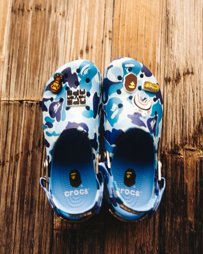 BAPE x Crocs Classic Clog Collection Releases in March | JustFreshKicks