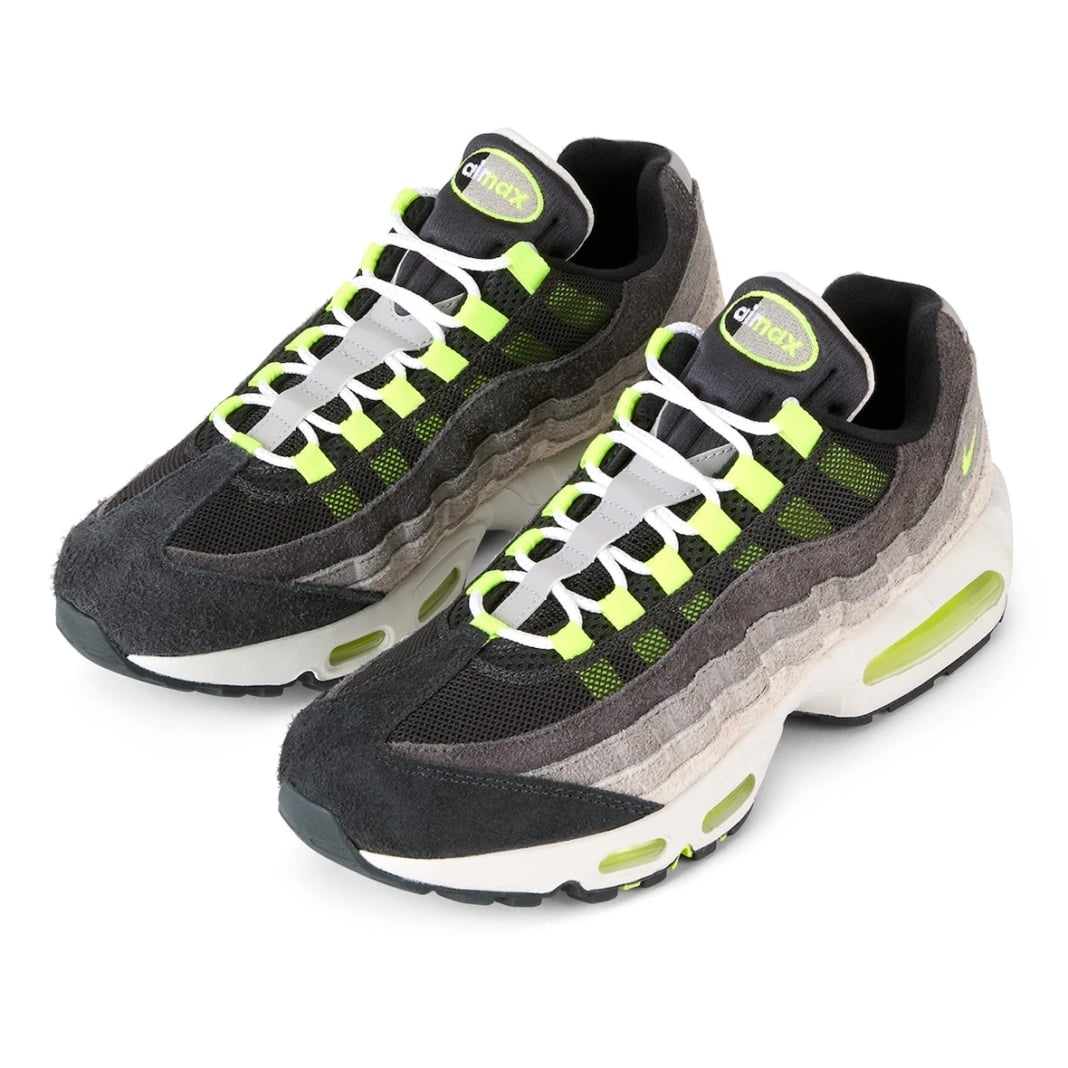 The "Reverse Neon" Nike Air Max 95 is a MoMA Exclusive | JustFreshKicks