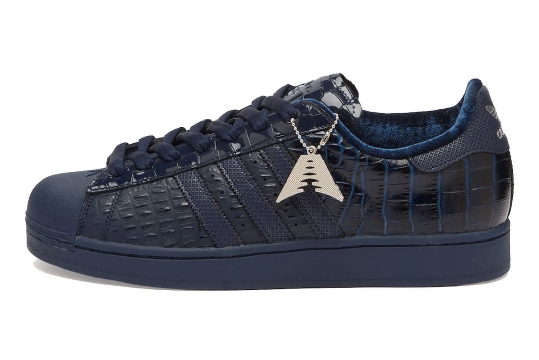 Anthony Edwards adidas Superstar "Navy Croc" - JustFreshKicks