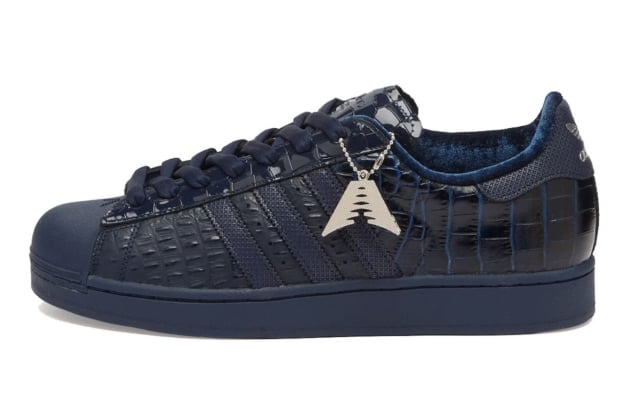 Anthony Edwards adidas Superstar "Navy Croc" - JustFreshKicks