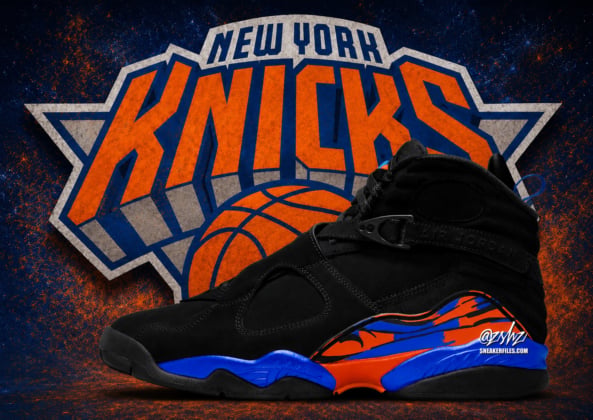 Air Jordan 8 "Knicks" Release Info - JustFreshKicks